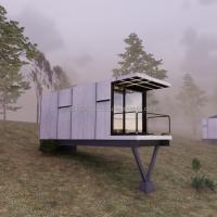 China Aluminum Alloy Windows 20ft Prefab House Container House Hotel Leisure Container Holiday Home Luxury House Light Steel Villa for sale