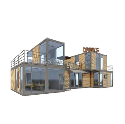 China Galvanized Steel Square Tubes Customizable Prefabricated Container for Family Living or Office Combination Solution for sale