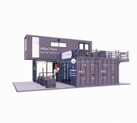 China Modular Prefabricated Houses Made of Galvanized Steel Square Tubes for Office and Apartment for sale