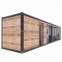 China Prefabricated Wooden Luxury Tiny Living Portable Prefab Container Home Houses with Bedroom Bathroom Kitchen Living Room for sale