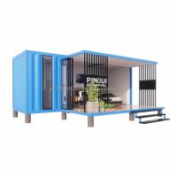 China Customized 20ft Single Room Expandable Container Room with Modern Design and Aluminum Alloy Windows for sale