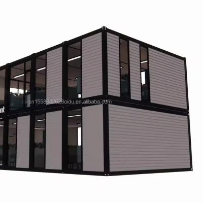 China Outdoor Construction Site Prefabricated Modern Design Office Building with Galvanized Steel Bending 180g for sale