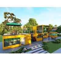 China Wall 50/75/100mm Wave Sandwich Panel Office Container for Modern Design Prefabricated Expandable Container Home for sale
