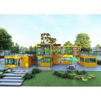 China Wall 50/75/100mm Wave Sandwich Panel Office Container for Modern Design Prefabricated Expandable Container Home for sale