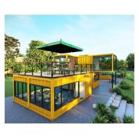China Wall 50/75/100mm Wave Sandwich Panel Office Container for Modern Design Prefabricated Expandable Container Home for sale