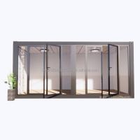 China Aluminum Alloy Windows and 50/75/100mm Wave Sandwich Panel 20ft Prefab Container Clothing Store Container Kiosk Mobile Shop for sale