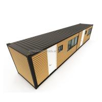 China Hotel 40 Feet 2 Bedroom Living Container House Customized Color Prefab Premade Modular Tiny Movable Shipping Portable Homes for sale