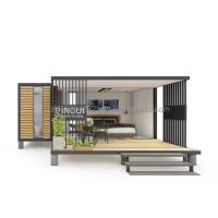 China 20 Foot Container House Convenient Finished Design for Modern Single Room Living and Expansion for sale