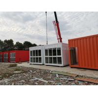 China Steel Frame Galvanized Steel Bending 180g Portable Expandable Container Living House for Modern Living for sale