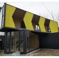 China Steel Frame Galvanized Steel Bending 180g Portable Expandable Container Living House for Modern Living for sale