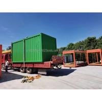 China Steel Frame Galvanized Steel Bending 180g Portable Expandable Container Living House for Modern Living for sale