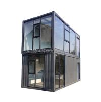 China Container Houses Portable Luxury Prefabricated 20ft 40ft Homes with Customized Color for sale