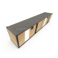 China Mobile Shipping Container with 4 Bedroom Residential Mini Lounge Wall 50/75/100mm Wave Sandwich Panel for sale