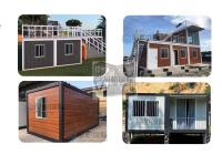 China Container Houses Portable Luxury Prefabricated 20ft 40ft Homes with Customized Color for sale