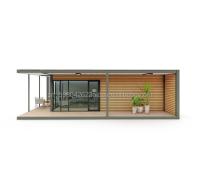 China Modern Design Wooden Plastic Container Residence with Materials and Prefabricated Structure for sale