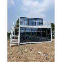 China Temporary Office Hotel Shop Wooden Houses with 50/75/100mm Wave Sandwich Panel Wall Modern 20ft Quick Assembly Container for sale