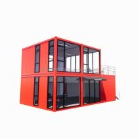 China Modern Container Houses Design Style Modern for Prefab Office House Garden Home Resort House Pod Garden Office for sale