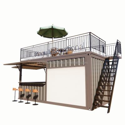 China Standard Portable Container Steel Prefabricated House Office Mobile 20ft Expandable Folding Container House for Activity Room for sale
