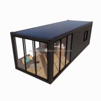China Wall 50/75/100mm Wave Sandwich Panel 20ft Beautiful Prefab Container Homes with Galvanized Steel for sale