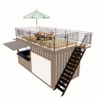 China Standard Portable Container Steel Prefabricated House Office Mobile 20ft Expandable Folding Container House for Activity Room for sale