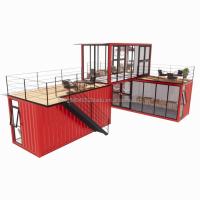 China 50/75/100mm Wave Sandwich Panel Wall Modular Mobile Store for Container Dessert Shop Street Prefab Coffee Kiosk Booth Design for sale