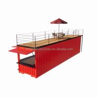 China Shop 20ft 40ft Container Store Expansion Booth Design Your Own Outdoor Coffee Shop with Aluminum Alloy Windows for sale