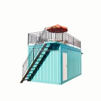 China Aluminum Alloy Windows Modern Design Style Portable 20ft Expandable Folding Container House Activity Room for Office or Mobile for sale