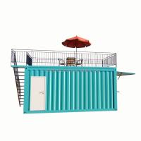 China Aluminum Alloy Windows Modern Design Style Portable 20ft Expandable Folding Container House Activity Room for Office or Mobile for sale