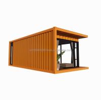 China Galvanized Steel Square Tubes Main Structure of 30ft Durable Marine Container for Supermarket Distribution for sale