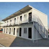 China Hotel Standard Portable Container Steel Prefabricated House Office Mobile 20ft Expandable Folding Container House Activity Room for sale