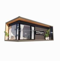 China 30ft Portable Wooden Container House Durable Steel Structure for Marine Applications for sale