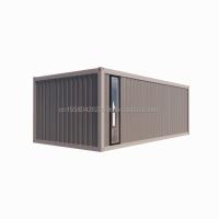 China 30ft Portable Wooden Container House Durable Steel Structure for Marine Applications for sale
