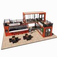 China 20ft Prefabricated Customized Mobile Coffee Shop Container Bar in with Customized Color and Galvanized Steel Bending for sale