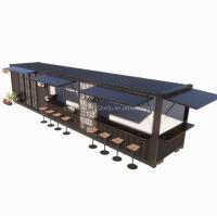 China Hotel Accommodation Solution Prefabricated Modular Container Houses in Container Store/Shop with Aluminum Alloy Windows for sale