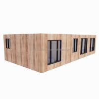 China Customized Color Two Story Sturdy Container Bar Stall Mini 20 Foot Pop-up Store with Galvanized Steel Square Tubes for sale