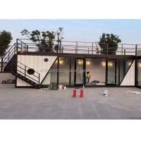 China Steel Shed Container Store Prefabricated Building Frame Steel Structure for 20ft or 40ft Container Houses for sale