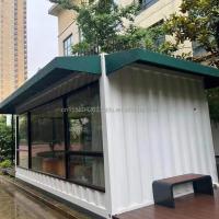 China Steel Shed Container Store Prefabricated Building Frame Steel Structure for 20ft or 40ft Container Houses for sale