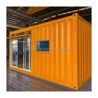 China Customized Color 20ft Prefabricated Container House with Kitchen and One Bedroom for Hotel Aluminum Alloy Windows for sale