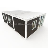 China Container Houses Modern Design for Quick and Affordable Assembly of 3 Rooms 2 Bathrooms Prefabricated House for sale