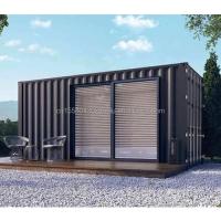 China Customized Color 20ft Prefabricated Container House with Kitchen and One Bedroom for Hotel Aluminum Alloy Windows for sale
