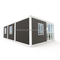China Container Houses Modern Design for Quick and Affordable Assembly of 3 Rooms 2 Bathrooms Prefabricated House for sale