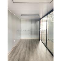 China Customized Color 20ft Prefabricated Container House with Kitchen and One Bedroom for Hotel Aluminum Alloy Windows for sale