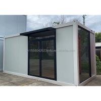 China Customized Color 20ft Prefabricated Container House with Kitchen and One Bedroom for Hotel Aluminum Alloy Windows for sale