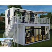 China Galvanized Steel Bending Prefab Container Workers Dormitory with 50/75/100mm Wave Sandwich Panel Wall for sale