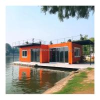 China Bathroom and Galvanized Steel Square Tubes Main Structure in 20ft Light Steel Structure Container Room for Restaurant for sale