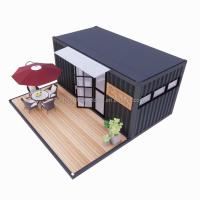 China Fast Build Tiny House Container Houses Modern Design Style Prefab Homes for One Bedroom One Bathroom Living Solution for sale