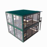 China Aluminum Alloy Windows in Customized Luxurious Bedrooms Bathrooms and Kitchens with 50/75/100mm Wave Sandwich Panel Walls for sale