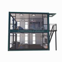 China Aluminum Alloy Windows in Customized Luxurious Bedrooms Bathrooms and Kitchens with 50/75/100mm Wave Sandwich Panel Walls for sale
