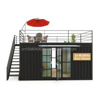 China Modern Design 20ft or 40ft Portable Shipping Container Clothing Store Prefab Mobile Shop Store House for Retail Business for sale