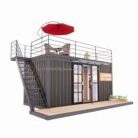 China Modern Design 20ft or 40ft Portable Shipping Container Clothing Store Prefab Mobile Shop Store House for Retail Business for sale